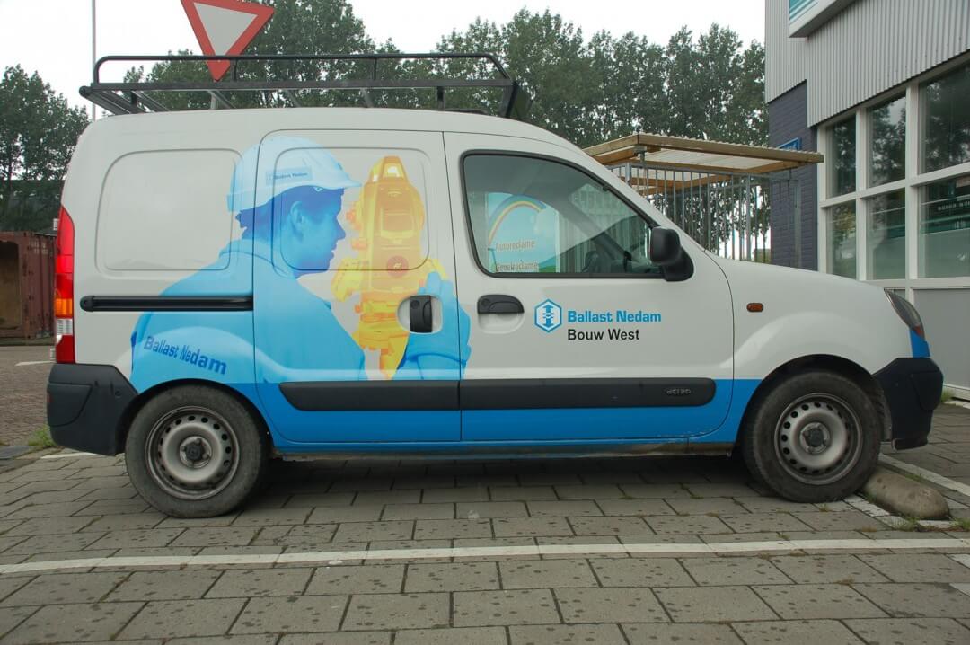 Autobelettering Rotterdam - Van der Werf